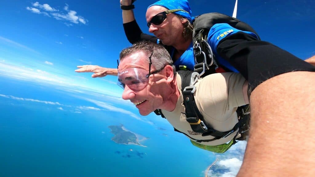 Beach Landing Skydive Over the Great Barrier Reef | Now $379