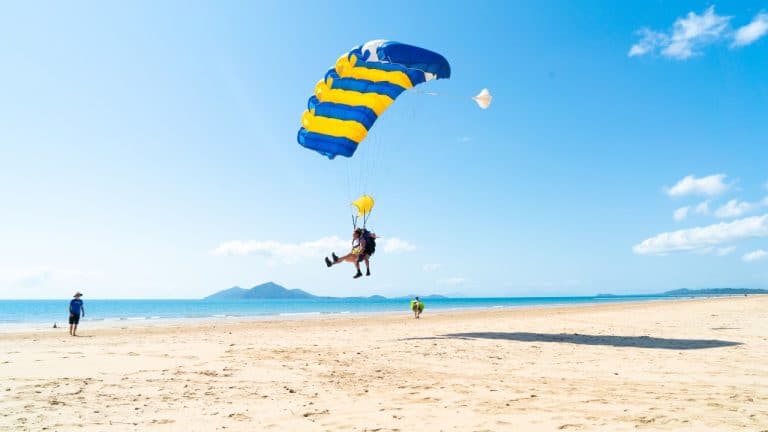 Beach Landing Skydive Over the Great Barrier Reef | Now $379